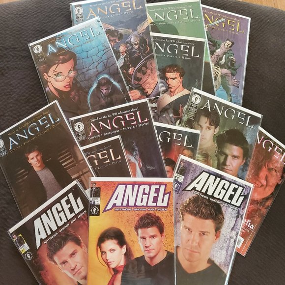 Topps Comics | Other | Angel From Buffy The Vamp Slayer Comics From ...